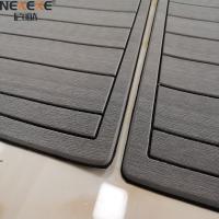 China Self Adhesive 6mm Thickness UV Resistant Marine EVA Flooring Faux Teak Boat Deck Mat for sale