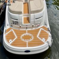 China Self-Adhesive 6mm Thickness UV Resistant Marine EVA Flooring Boat Deck Mat for 2008 Chaparral 236 SSI for sale