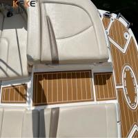 China Self-Adhesive 6mm Thickness UV Resistant Marine EVA Flooring Boat Deck Mat for 2008 Chaparral 236 SSI for sale