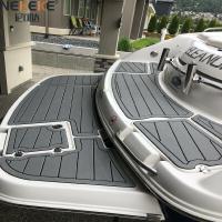 China 6mm Thickness UV Resistant Self Adhesive Marine EVA Flooring Faux Teak Boat Deck Mat for sale