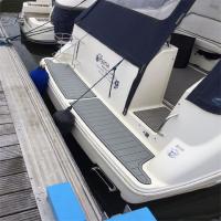 China Marine EVA Flooring For 1999 Bayliner 2855 Self Adhesive Faux Teak Swim Platform & Cockpit Boat Deck Mat for sale