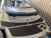 China Marine EVA Flooring for 2008-2012 Sea Ray 185 Sport Self Adhesive Faux Teak Swim Platform Boat Deck Mat for sale