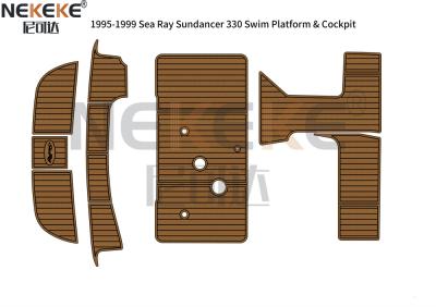 China Marine EVA Flooring For 1995-1999 Sea Ray Sundancer 330 Swim Platform & Cockpit Pad for sale
