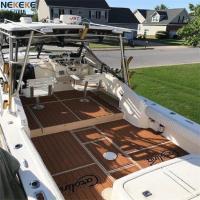 China Marine EVA Flooring Boat Deck Mat with Anti-Slip UV Proof 6mm Thickness and Self-Adhesive Peel & Stick for sale