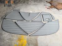 China 6mm Thick Self-Adhesive Faux Teak Marine EVA Flooring Boat Deck Mat for 2009 Bayliner 205 BR Swim Platform for sale