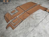 China Self Adhesive 6mm Thick UV Resistant Marine EVA Flooring Faux Teak Boat Deck Mat for sale
