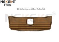 China 6mm Thick Self Adhesive Faux Teak Marine EVA Flooring Boat Deck Mat for 2004 Malibu Response LXI for sale