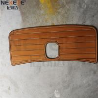 China 6mm Thick Self Adhesive Faux Teak Marine EVA Flooring Boat Deck Mat for 2004 Malibu Response LXI for sale