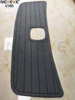 China 6mm Thick Self Adhesive Faux Teak Marine EVA Flooring Boat Deck Mat for 2004 Malibu Response LXI for sale