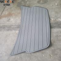 China Self Adhesive 6mm Thick Faux Teak Marine EVA Flooring Boat Deck Mat for 2005 Malibu 21 VLX for sale