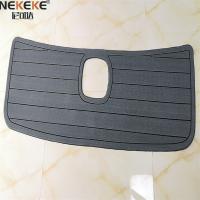 China Self Adhesive 6mm Thick Faux Teak Marine EVA Flooring Boat Deck Mat for 2005 Malibu 21 VLX for sale