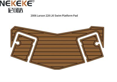 China 6mm Thickness UV Resistant Self-Adhesive Marine EVA Flooring Boat Deck Mat for Larson 228 LXI for sale