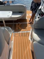 China Self Adhesive 6mm Thick UV Resistant Marine EVA Flooring Faux Teak Boat Deck Mat for 2000 Four Winns 298 Vista for sale
