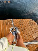 China Self Adhesive 6mm Thick UV Resistant Marine EVA Flooring Faux Teak Boat Deck Mat for 2000 Four Winns 298 Vista for sale