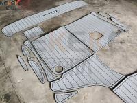 China 6mm Thickness Self-Adhesive Marine EVA Flooring with Faux Teak Styling for Boat Deck Mat and Swim Platform Pad for sale