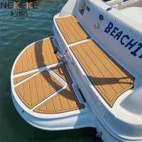 China 6mm Thickness UV Resistant Self-Adhesive Marine EVA Flooring for Sea Ray 310 Sundancer Boat Deck Mat for sale