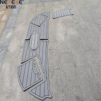 China 6mm Thickness Self-Adhesive Faux Teak Marine EVA Flooring Boat Deck Mat for Swim Platform for sale