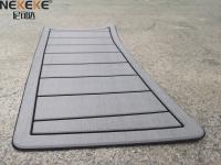 China 6mm Thickness Self-Adhesive Faux Teak Marine EVA Flooring Boat Deck Mat for Swim Platform for sale