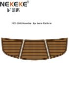 China 6mm Thickness UV Resistant Self-Adhesive Marine EVA Flooring for 2003-2009 Moomba Swim Platform Boat Deck Mat for sale