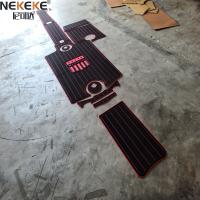 China 6mm Thickness 3000H UV Resistant Self Adhesive Marine EVA Flooring Boat Deck Mat for 2011 MasterCraft X25 for sale