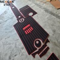 China 6mm Thickness 3000H UV Resistant Self Adhesive Marine EVA Flooring Boat Deck Mat for 2011 MasterCraft X25 for sale