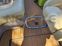 China 6mm Thickness 3000H UV Resistant Self-Adhesive Marine EVA Flooring Faux Teak Boat Deck Mat for sale