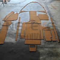 China 6mm Thickness 3000H UV Resistant Self-Adhesive Marine EVA Flooring Faux Teak Boat Deck Mat for sale