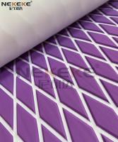 China Marine Custom Color Purple and White EVA Foam Marine Decking Durable Layer With UV Resistant Boat Flooring Material for sale