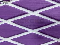 China Marine Custom Color Purple and White EVA Foam Marine Decking Durable Layer With UV Resistant Boat Flooring Material for sale