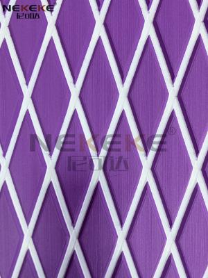 China Marine Custom Color Purple and White EVA Foam Marine Decking Durable Layer With UV Resistant Boat Flooring Material for sale