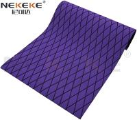 China Self Adhesive EVA Deck Sheet Purple Black Embossed Diamond Anti Slip Waterproof Foam Mat For Boat Gym Pool Garage for sale