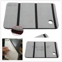 China Self Adhesive EVA Deck Sheet Light Grey Black Stripe V-Slot for sale