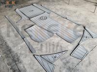 China 2010-2014 Malibu 21 VLX Cockpit Deck Mat 6mm EVA Faux Teak Marine Flooring Replacement Pad for sale