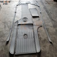 China 2010-2014 Malibu 21 VLX Cockpit Deck Mat 6mm EVA Faux Teak Marine Flooring Replacement Pad for sale
