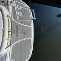 China 2005 Crownline 260EX Swim Platform Bow Deck Mat EVA Faux Teak Marine Flooring Replacement Kit for sale