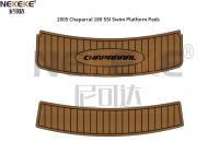 China 2005 Chaparral 180 SSI Swim Platform Deck Mat EVA Faux Teak Marine Flooring Replacement Pad for sale