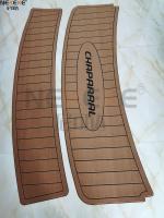 China 2005 Chaparral 180 SSI Swim Platform Deck Mat EVA Faux Teak Marine Flooring Replacement Pad for sale