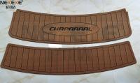 China 2005 Chaparral 180 SSI Swim Platform Deck Mat EVA Faux Teak Marine Flooring Replacement Pad for sale
