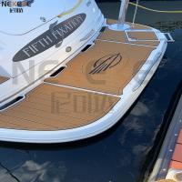 China Chaparral Signature 240 2005 Swim Step Cockpit EVA Faux Teak Deck Mat Marine Flooring Pad for sale