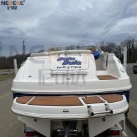 China Chaparral Signature 240 2005 Swim Step Cockpit EVA Faux Teak Deck Mat Marine Flooring Pad for sale