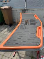 China Mastercraft X30 2003 Cockpit EVA Faux Teak Deck Mat Marine Flooring Pad for sale