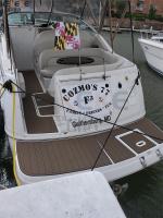 China Four Winns 268 Vista Cruiser 2003 Swim Platform EVA Faux Teak Deck Mat Marine Flooring Pad for sale