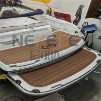China Cobalt 226 2005 Swim Platform EVA Faux Teak Deck Mat Marine Flooring Pad for sale
