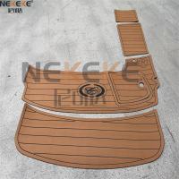 China Cobalt 226 2005 Swim Platform EVA Faux Teak Deck Mat Marine Flooring Pad for sale