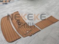 China Cobalt 226 2005 Swim Platform EVA Faux Teak Deck Mat Marine Flooring Pad for sale