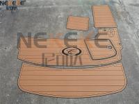 China Cobalt 226 2005 Swim Platform EVA Faux Teak Deck Mat Marine Flooring Pad for sale