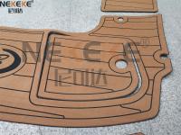 China Cobalt 226 2005 Swim Platform EVA Faux Teak Deck Mat Marine Flooring Pad for sale