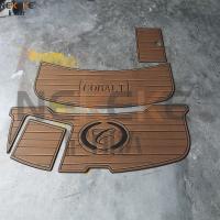China 2004 Cobalt 240 Bowrider Swim Platform EVA Faux Teak Deck Mat Marine Flooring Pad for sale