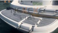 China Chaparral 204 SSI 2004-2009 Swim Platform Pad EVA Faux Teak Deck Mat Marine Flooring for sale
