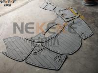 China Azure 240 Swim Platform 6mm EVA Faux Teak Boat Deck Mat Marine Flooring Pad for sale